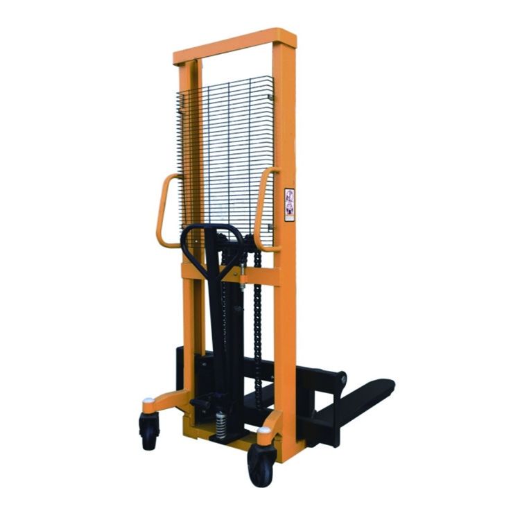 1000kgs Mini Hand Manual Stacker With Max Lifting Height 1600mm